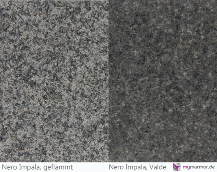 Nero Impala – Granit in Anthrazit | mymarmor