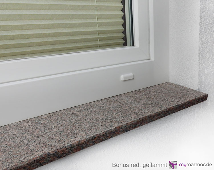 Fensterbank Bohus red auf Maß | mymarmor.de